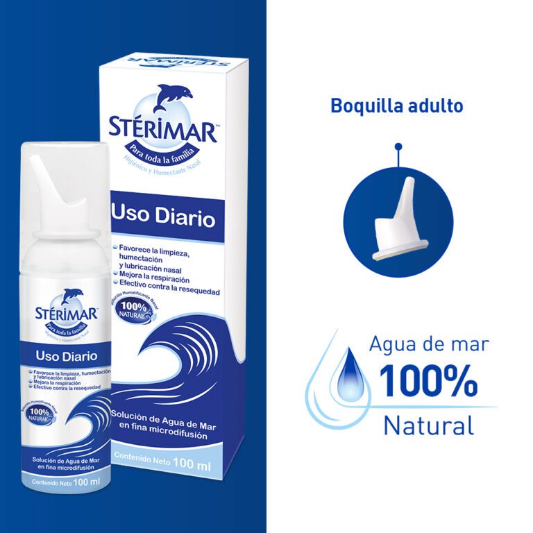 Stérimar Uso Diario Agua de Mar 100% Natural Isotónica 100ml - Stérimar ...